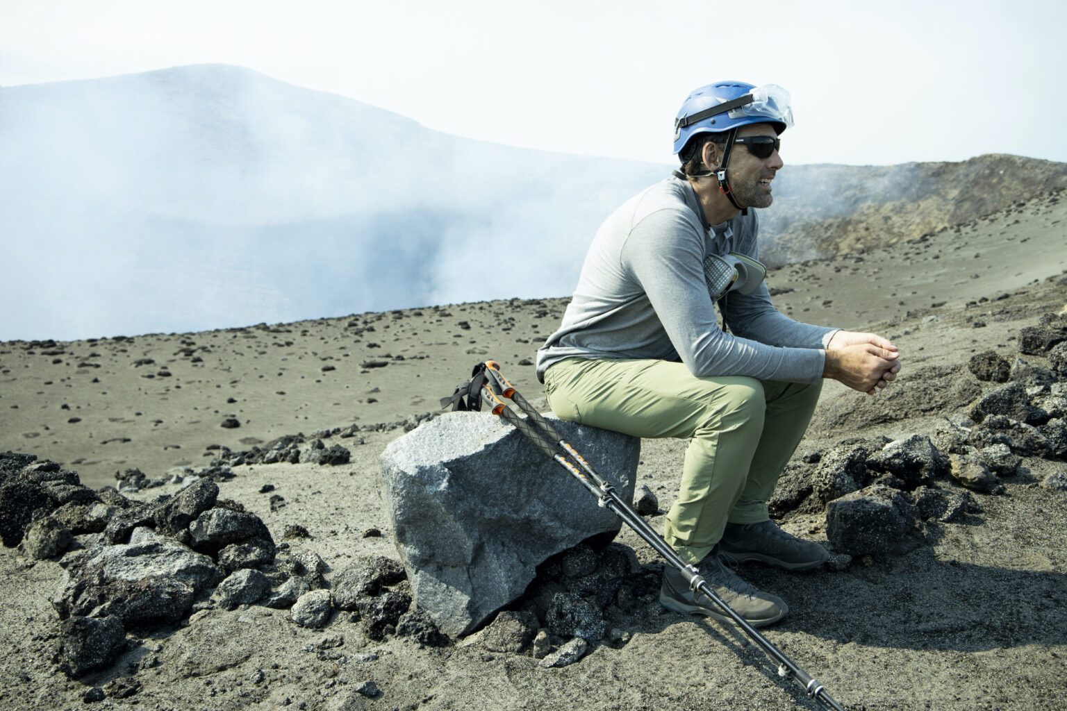 Welcome to Earth: Will Smith, Weihenmayer Tackle Active Volcano