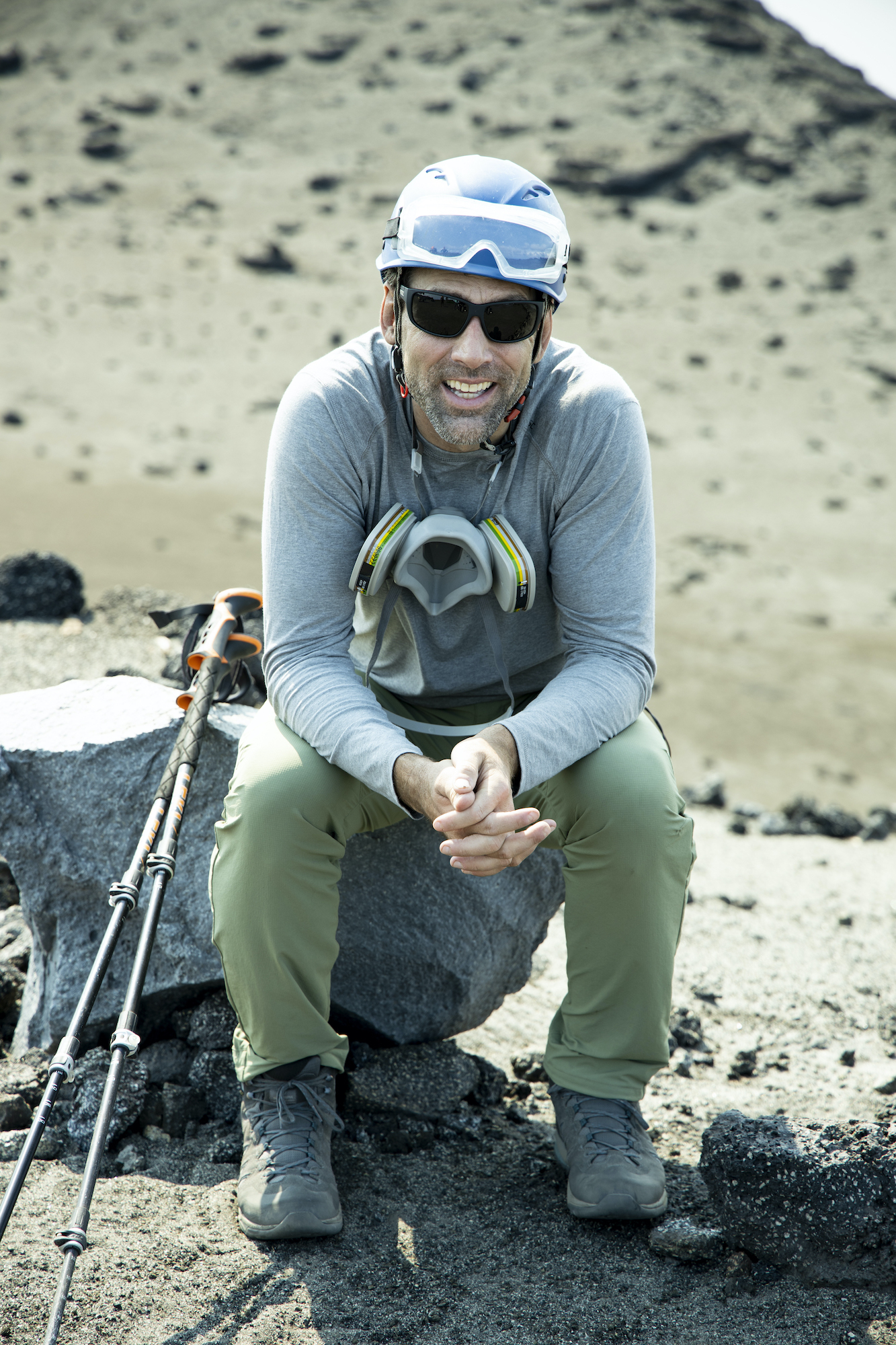 Welcome to Earth: Will Smith, Weihenmayer Tackle Active Volcano